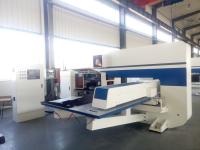 China High Accuracy CNC Punching Machine 4.5kw 4 Axis With 1250mm X Axis Stroke for sale
