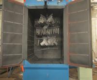 China Airless Shot Blast Cleaning Machine Hook Type For Mechanical And Steel Industry for sale