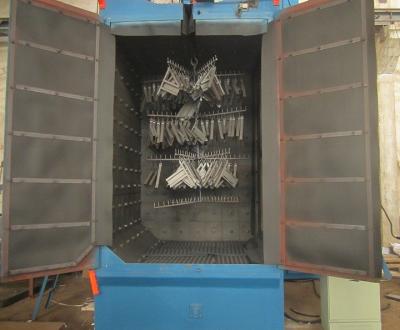 China Rust Removal Shot Blast Cleaning Equipment , Automatic Blasting Machine for sale