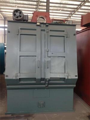 China Tumble Rubber Belt Shot Blasting Machine For Metal Fitting Surface Cleaning for sale