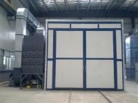 China Commercial Turnkey Sandblasting Booth / Painting Rooms With Electric Control System for sale