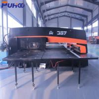 China Professional Cnc Turret Punch Press Servo Motor Driving , 3-4 Control Axis for sale