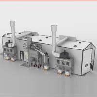 China Q2610 Mechanical Recovery Sand Blasting Room , Large Blast Cabinet Remove Rusty Layer for sale