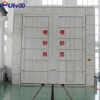 China Large Scale Industrial Sand Blasting Room Flexible Layout For Locomotive Industry for sale