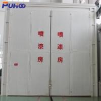 China High Efficiency Shot Blasting Booth Painting Room Manually Sand Blasting Equipment for sale