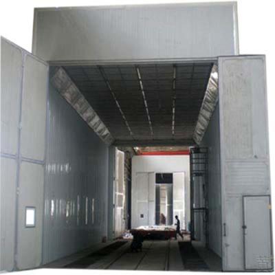 China Dust Cleaning Sand Blasting Room Abrasive Blast Cabinet Customized Power for sale