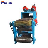 China Wire Mesh Belt Shot Peening Machine / Cleaning Equipment For Auto Parts for sale