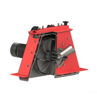China Belt Wheel Shot Blasting Turbine Cr20S High Chrome Material One Year Warranty for sale