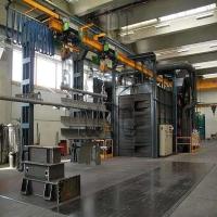 China Overhead Chain Hanger Type Shot Blasting Machine Industrial Shot Blaster High Efficiency for sale