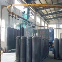 China Overhead Chain Hanger Type Shot Blasting Machine Industrial Shot Blaster High Efficiency for sale