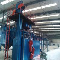 China Overhead Chain Hanger Type Shot Blasting Machine Industrial Shot Blaster High Efficiency for sale