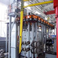 China Overhead Chain Hanger Type Shot Blasting Machine Industrial Shot Blaster High Efficiency for sale