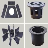 China Belt Wheel Shot Blasting Machine Spare Parts Turbine Chrome Material One Year Warranty for sale
