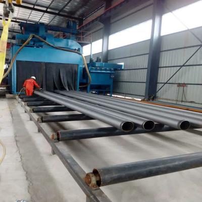 China Automatic Steel Shot Blasting Equipment Pipe Cleaning Machine Environmental Friendly for sale