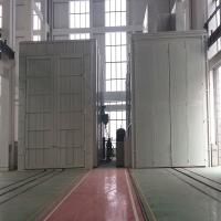 China High Efficiency Shot Blasting Booth Painting Room Steel Plate Sand Blasting Chamber for sale