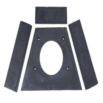 China Electric Fuel Sand Blasting Machine Parts Cr20S High Chrome Wear Parts Material for sale