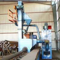 China Roller Conveyor Type Steel Shot Blasting Machine Environmental Friendly for sale