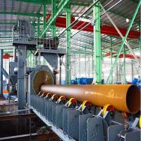 China Roller Conveyor Type Steel Shot Blasting Machine Environmental Friendly for sale