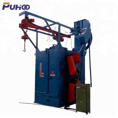 China Customizable Hook Type Shot Blasting Machine Low Noise Electric Fuel Steel Structural for sale