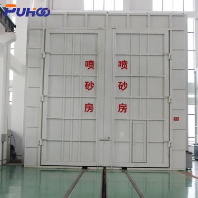China Large Air Volume Shot Blasting Room High Efficiency Environmental Protection for sale