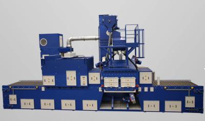 China Pass Through Type Shot Blasting Machine Small Steel Structure High Performance for sale