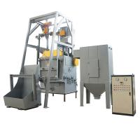 China Rust Removing Tumblast Shot Blasting Machine High Efficiency Wear Resistant for sale