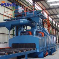 China Roller Steel Shot Blasting Machine Abrator H Beam Shot Blasting Machine For Cleaning Rust for sale
