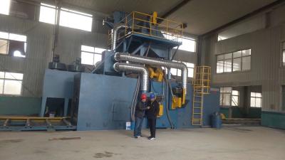 China Metal Roller Conveyor Shot Blasting Machine for sale