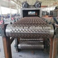 China Mesh Belt Stone Cleaning Shot Blasting Equipment Pass Through Abrasive Blasting Equipment for sale