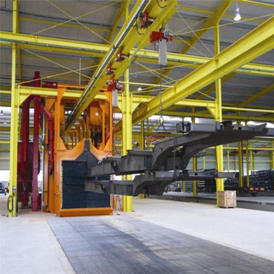 China Mechanical Hanger Type Shot Blasting Machine for sale