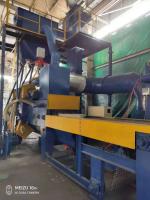China Pass Through Mesh Belt Shot Blasting Machine For Stone And Steel Cleaning for sale