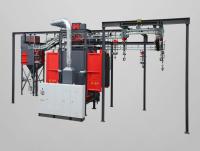 China Durable Hanger Type Shot Blasting Machine for sale