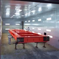 China Abrasive Sand Blasting Room Shot Blasting Chamber Abrasive Blasting Cabinet For Sale for sale