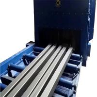 China Non Toxic H Beam Steel Roller Conveyor Shot Blasting Machine for sale