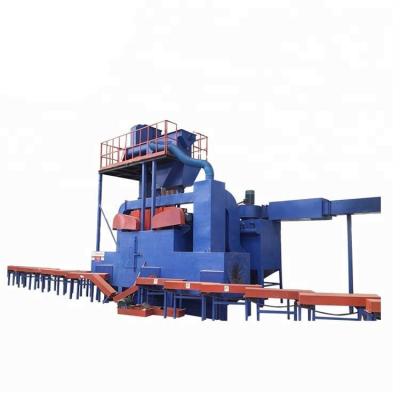 China Conveyor 156.6kw 4m/Min H Beam Shot Blasting Machine for sale