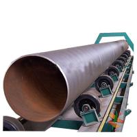 China 7000m3/H 1.0m/Min Steel Pipe Shot Blasting Machine for sale