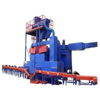 China 7000m3/H 1.0m/Min Steel Pipe Shot Blasting Machine for sale