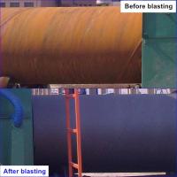 China 3.0m/Min 5000m3/H Steel Pipe Shot Blasting Machine for sale