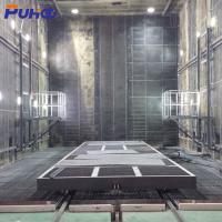 China Electrostatic Painting Sa2 60m3/Min Sand Blasting Room for sale