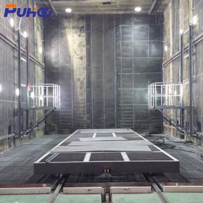 China Manual Pneumatic Blasting Room With Complete Abrasive Recovery System for sale