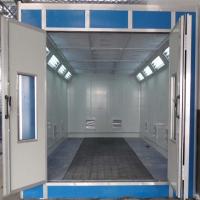China Q265 Sand Blasting Booth With Automatic Recycling System 5 Ton Trolley for sale