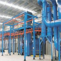 China Mn65 Cr20S Hanger Type Shot Blasting Machine For Lpg Gas Cylinder for sale