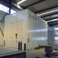 China Sandwich Panels Q26 Painting Booth PUHUA Sand Blasting Room for sale