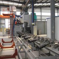 China CE Surface Dustless 2x15KW Steel Pipe Shot Blasting Machine for sale