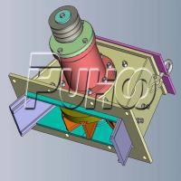 China Belt Driven Metal Cleaning Turbine Impeller Head Crystalline Silicon for sale