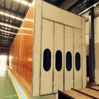 China Heatable 7*6*4m Car Painting Booth Spuitcabine Automotive Paint Room Using Diesel for sale