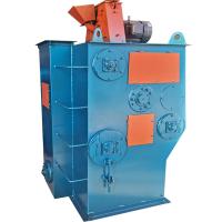 China Loading 800 Kg Tumble Belt Shot Blasting Machine For Small Workpieces Cleaning for sale