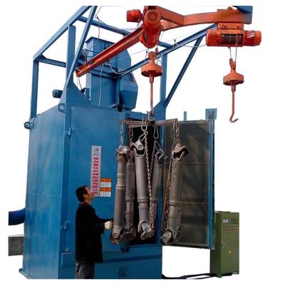 China Q37 Hook / Hanger Type Shot Blasting Machine Airless Sand Blasting Machine for sale