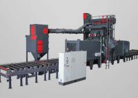 China Shot Blasting Machine For Clean Cuplock Scaffolding System Like Ledger , Base Jack , U Head , Frame for sale