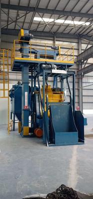 China Q32 Crawler Tumble Belt Shot Blasting Machine Tracked Shotblaster With CE ISO for sale